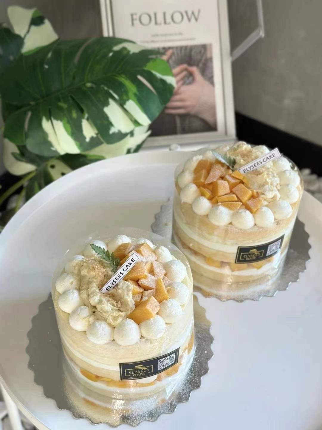 Durian & Mango 榴芒裸蛋糕 – Elysees Cake